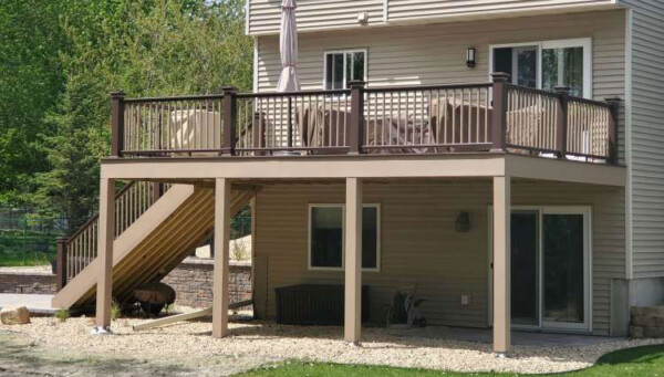 Composite Decks Gallery - Northland Landscape & Construction